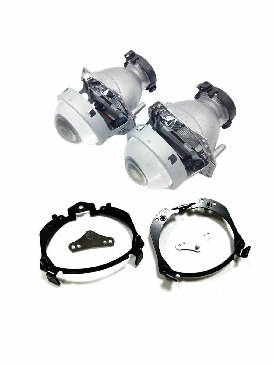 Линзы на BMW 5 E60, E61 дорест. 2003-2007 с AFS, линзы биксеноновые для Бмв Е60