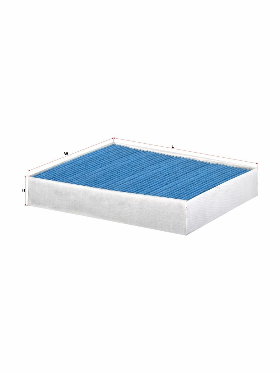 Фильтр салона антибактериальный Sakura CAB30970 для BMW 1, 2, 3, 4 / БМВ 1, 2, 3, 4