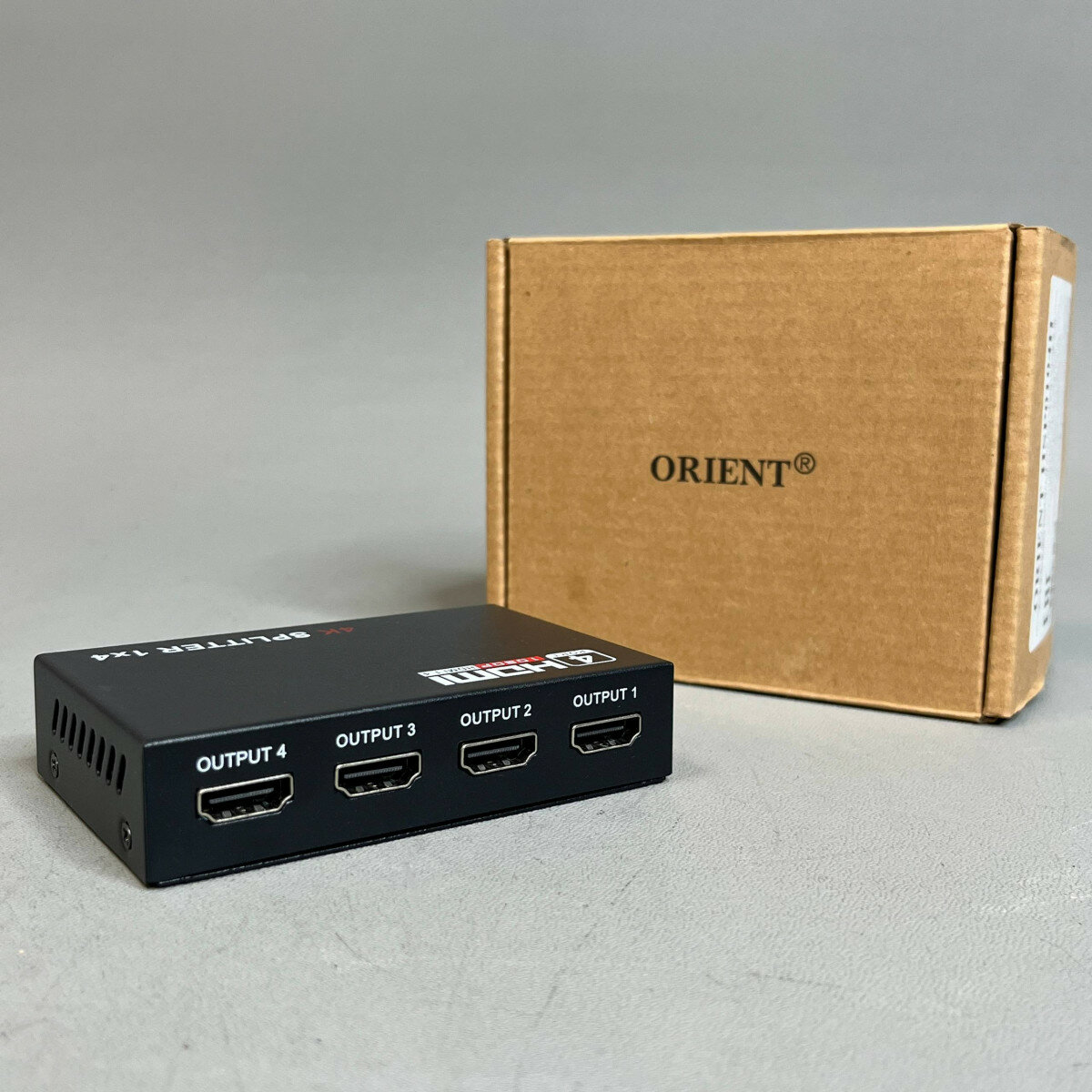 HDMI-разветвитель видеосигнала 1 вход/4 выхода, HDMI V1.4 (ORIENT HSP0104H)