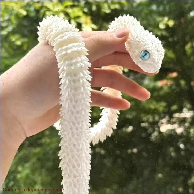 3D Игрушка Змея, суставы подвижные, детские игрушки 60cm