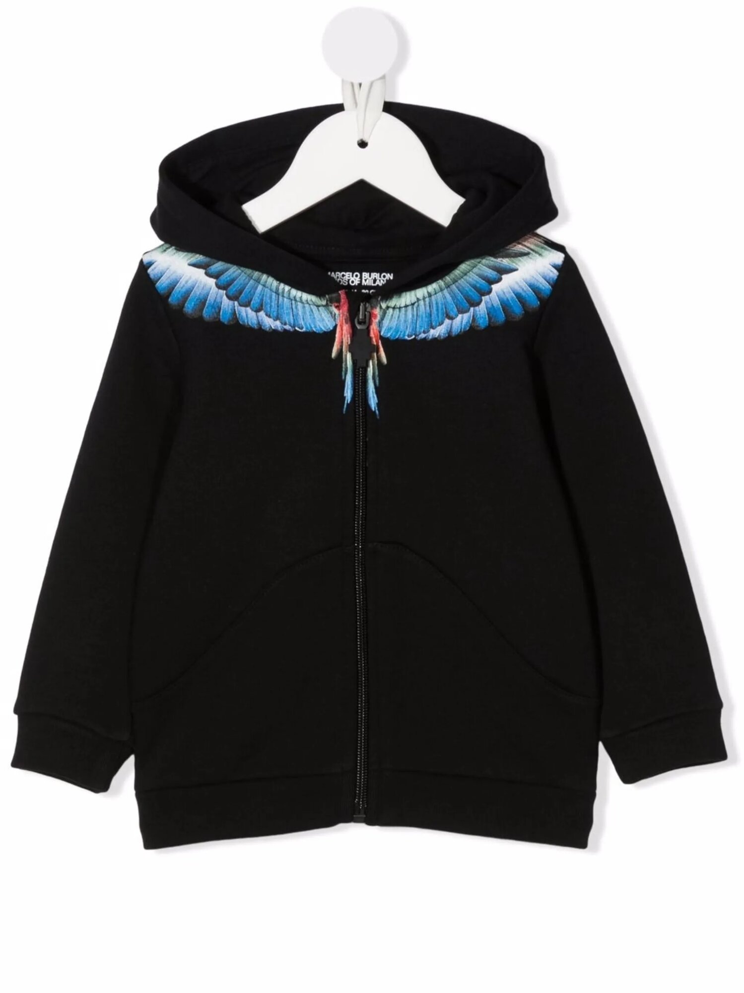 Футболка MARCELO BURLON, размер 6-9 мес, черный