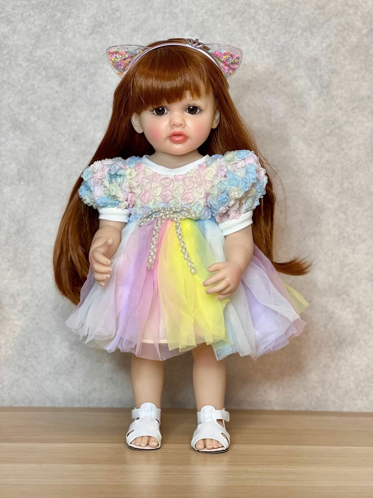 Кукла Реборн виниловая 55 см