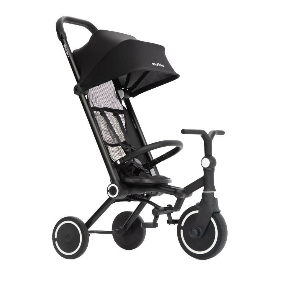 SmarTrike Wonder Plus, детский трехколесный велосипед от 9 месяцев до 3 лет, цвет Storm Black