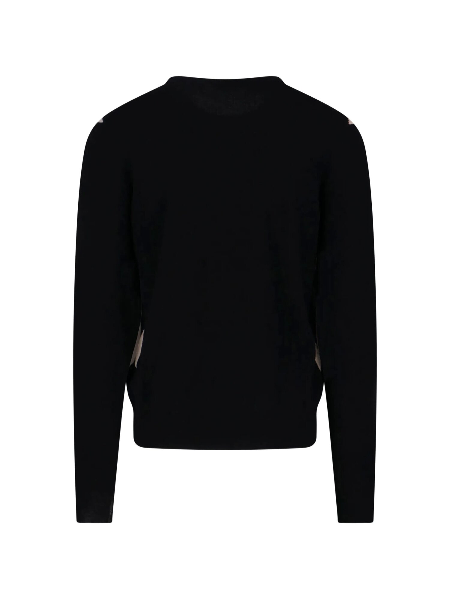 Свитер Ballantyne Argyle knit sweater, размер 52, , black/black — фото 1