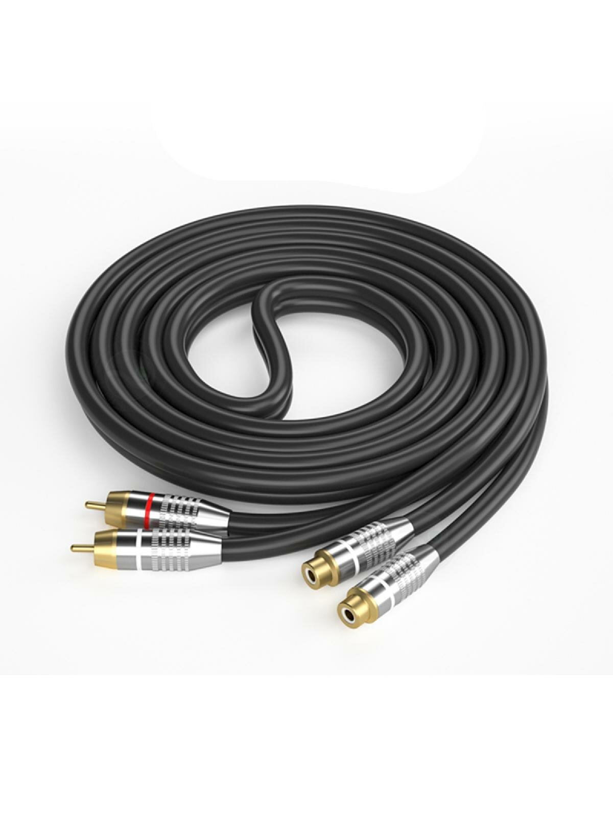 Удлинительный кабель 2RCA стереозвук от мужчины к женщине 2RCA Удлинительный кабель