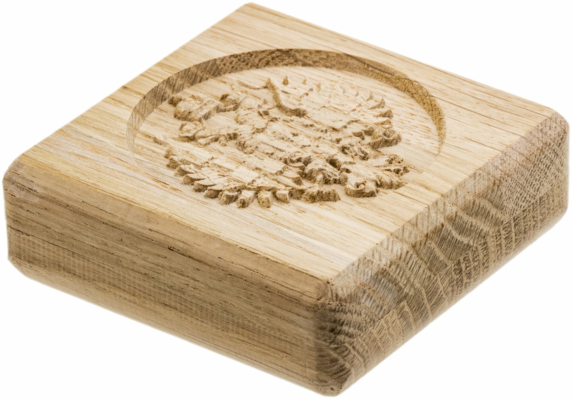 Футляр деревянный для 1 монеты слэб дуба, массив