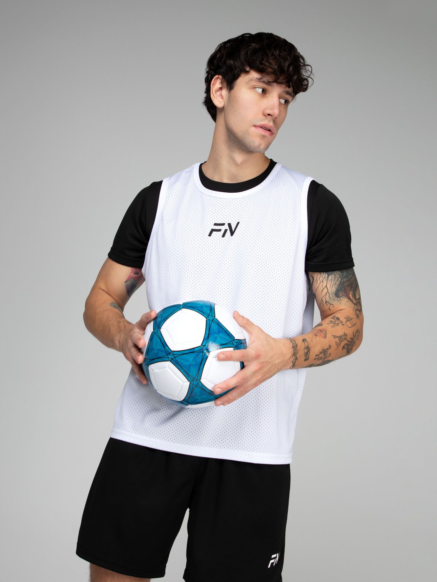 Манишка футбольная FN Shirt For Football манишка футбольная взрослая, майка спортивная мужская