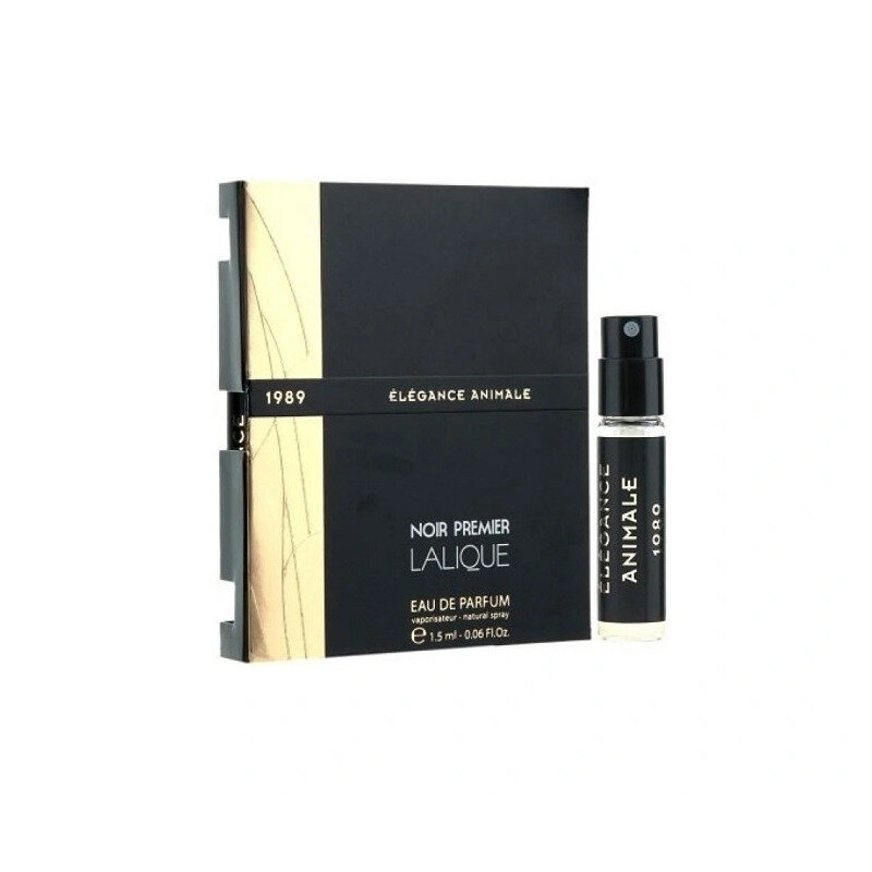 Парфюмерная вода Lalique Elegance Animale миниатюра 1.5 мл / Пробник духов Лалик Элеганс Анималь