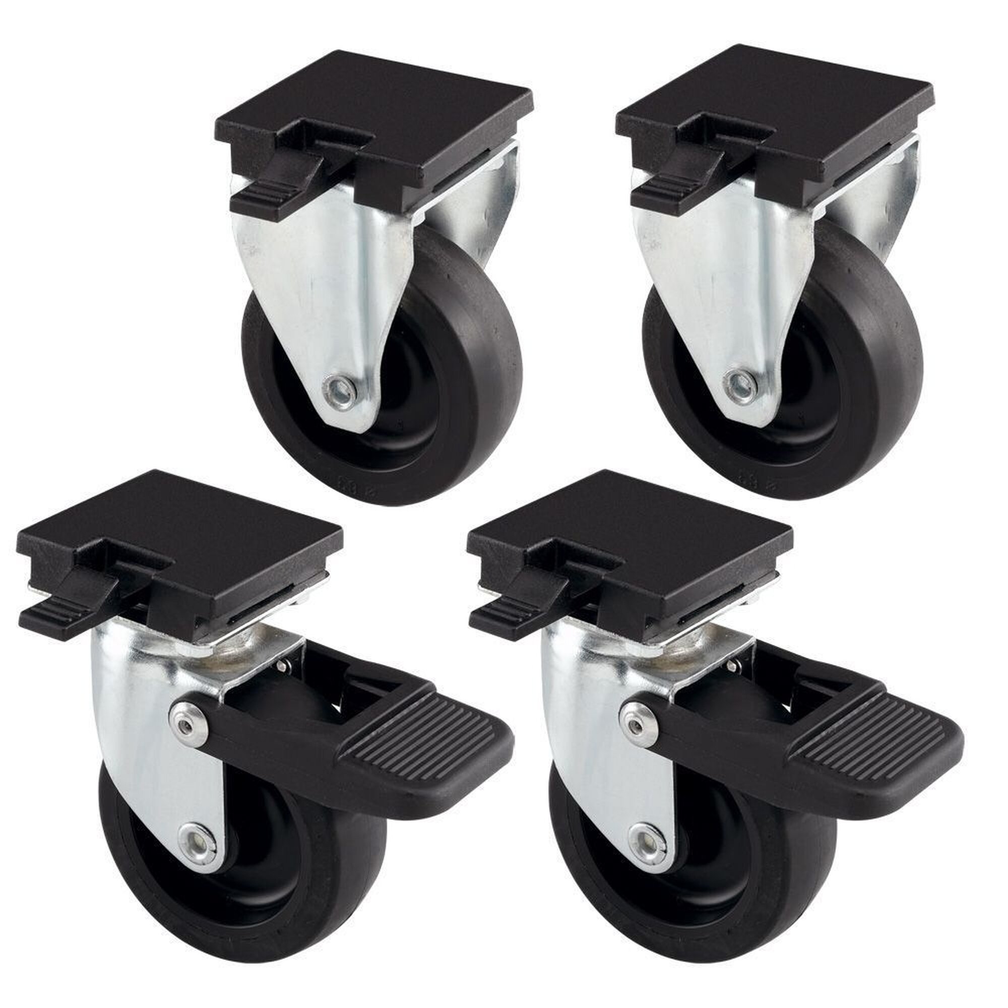 Комплект колес L388B для переносок Ferplast ATLAS 50/60 (новое крепление)