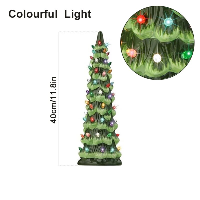 Велиши Ретро Ручная Роспись Керамическая Елка H