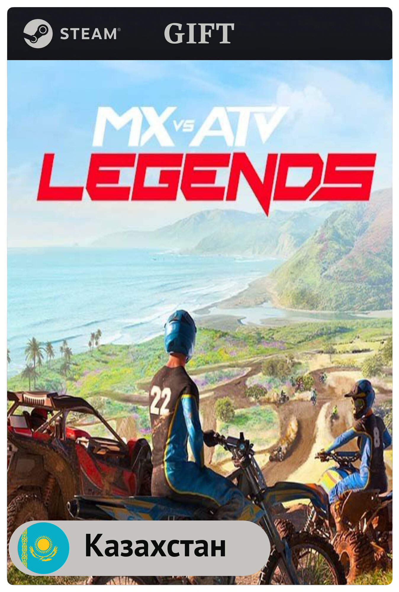 Игра MX vs ATV Legends для PC (ПК) Steam, Steam Deck, GIFT Казахстан