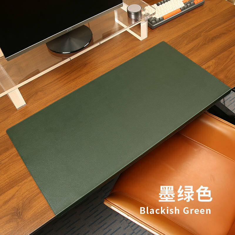 Оптовая фабрика коврика для стола, экстра большой коврик для мыши, коврик для учебного стола, коврик для компьютерного стола, кожаный коврик с загнутыми краями, водонепроницаемый