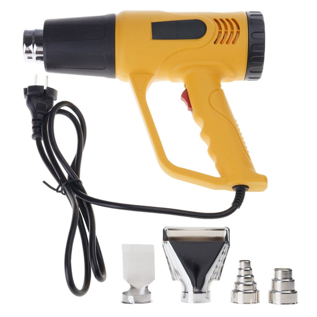Тепловые Пушки 300 ℃/600 ℃ Воздуходувки 2000W Горячего Воздуха с 2 Настройками Температуры для Термоусадки И Удаления Краски