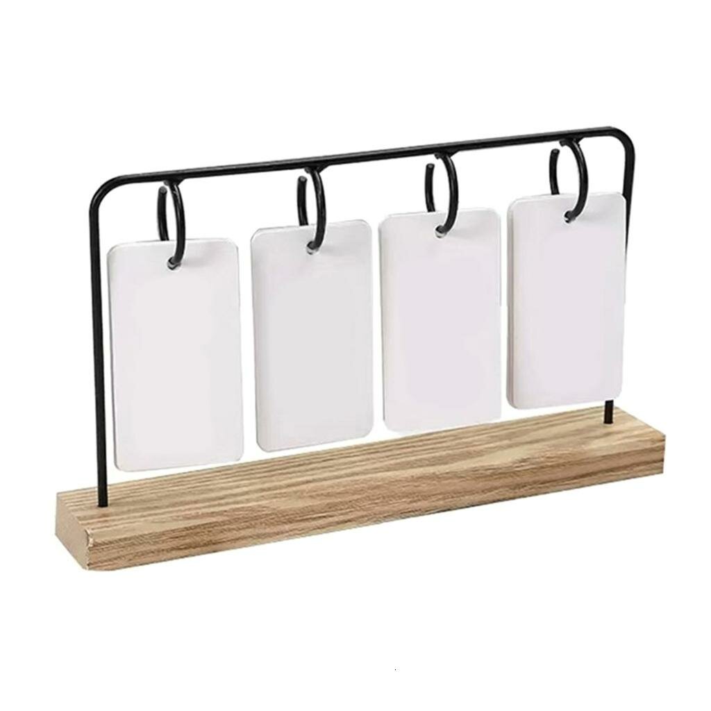 Настольный календарь с откидным дисплеем даты для оформления домашнего офиса Планировщик расписания