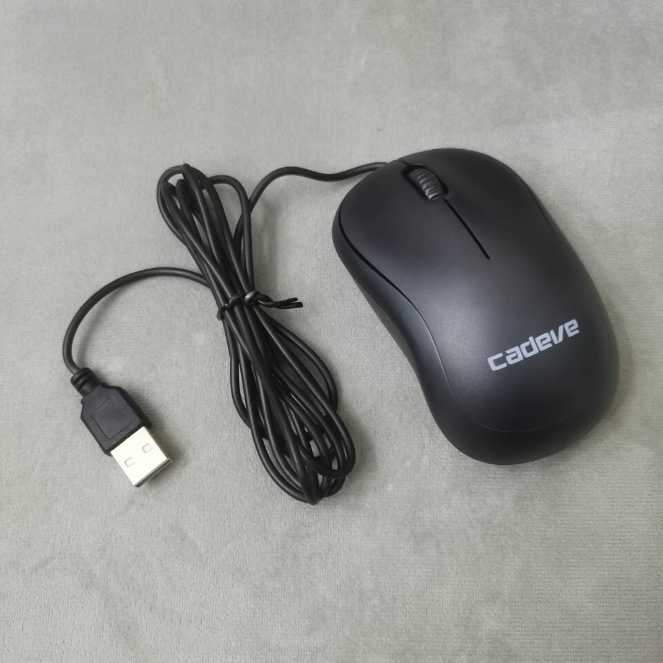 Проводная мини-мышь с USB-интерфейсом, внешняя, для ноутбука, компактная и портативная для офисного использования,