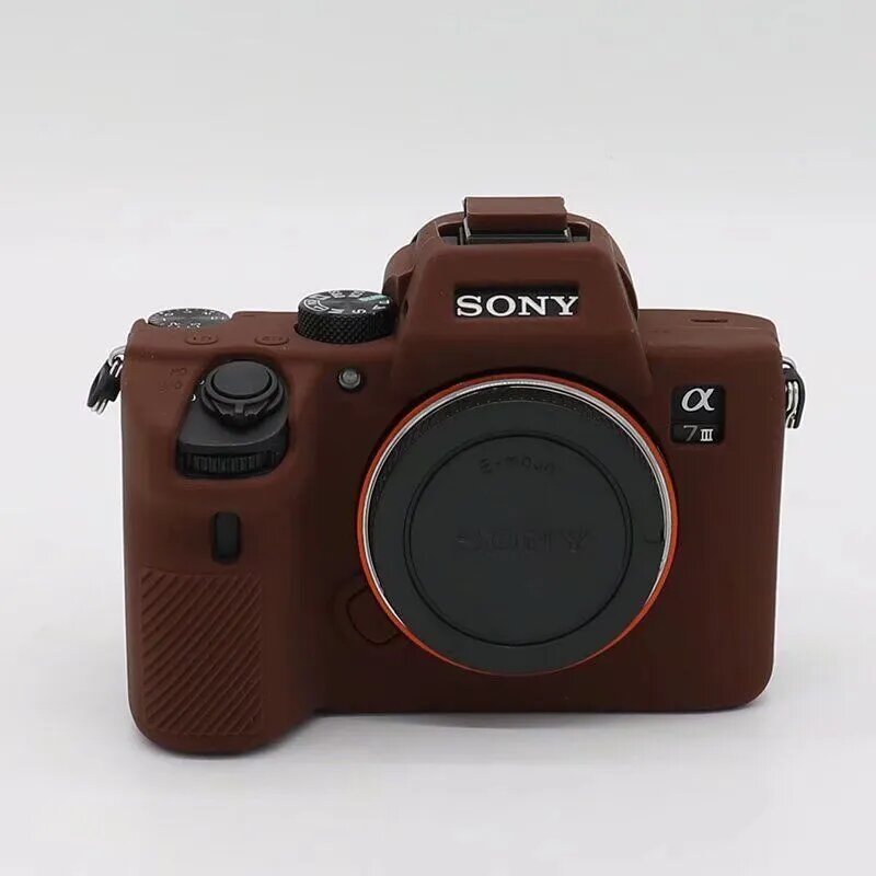 Силиконовый чехол камеры для Sony Alpha ILCE-A7 Mark III A7RM3/ A7R3 III/ A7M3/ A7III