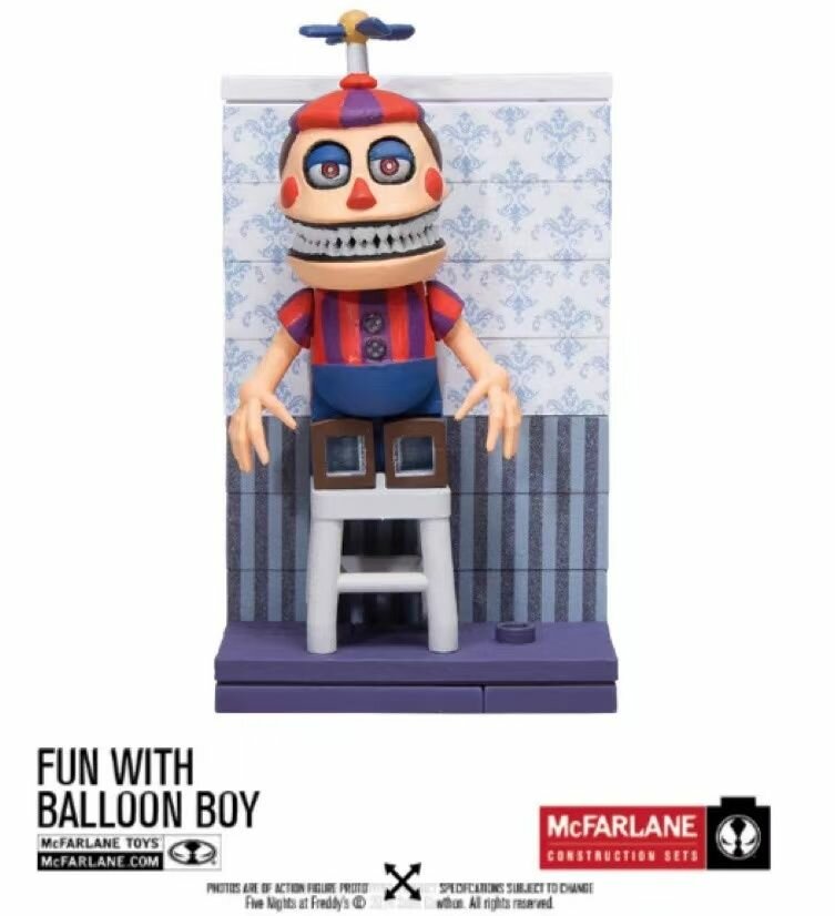 McFarlane Toys, Five Nights At Freddy's , FNAF, Office Springtrap Construction Set, чень стоит коллекционировать