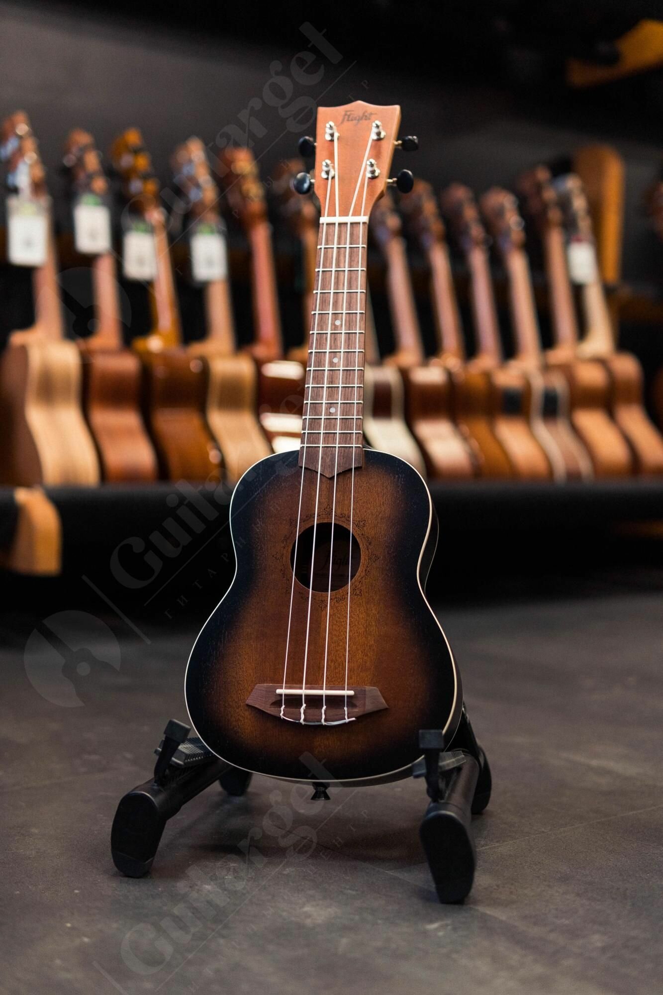 Укулеле сопрано Flight NUS380 Amber