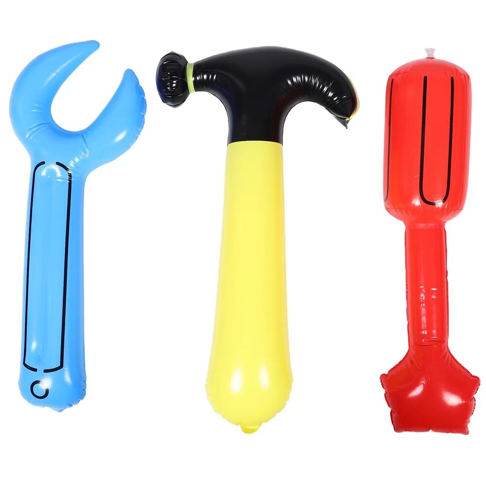 1 Комплект Надувных Инструментов, Из Легкого ПВХ, Для Ролевых Игр
