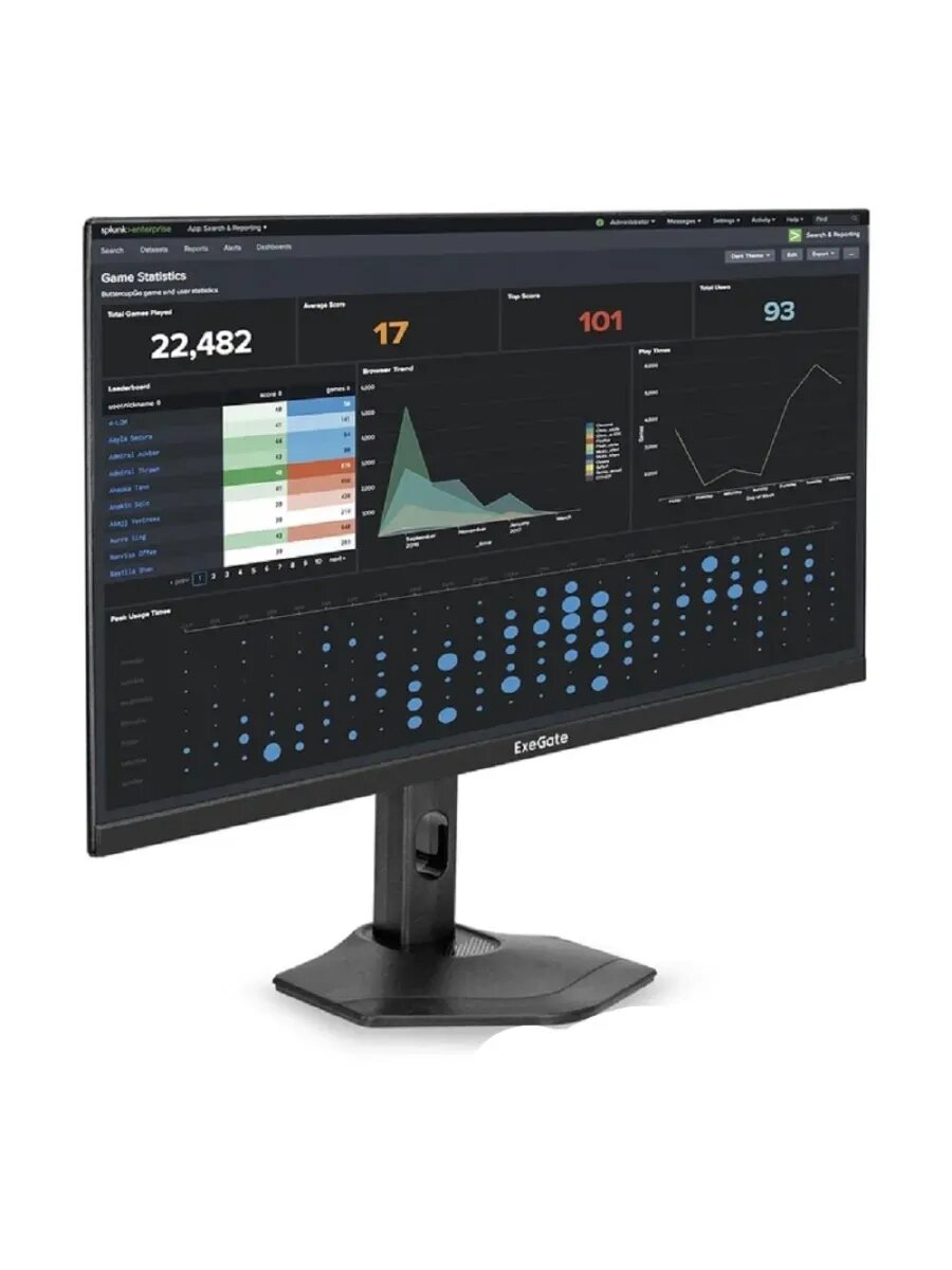 Монитор 27"EH2700TA SuperView {IPS 1920x1080, 100hz 3-5ms 16:9 250cd 1300:1