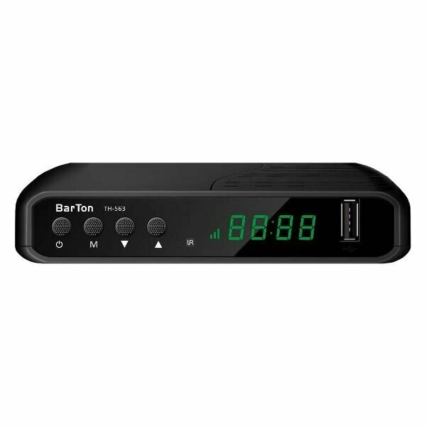 Приемник телевизионный DVB-T2 BarTon TH-563