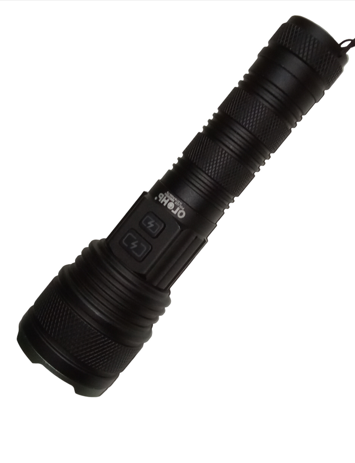 Фонарь ручной высокой яркости "белый лазер" Огонь H-3119-PM30-TG (черный)