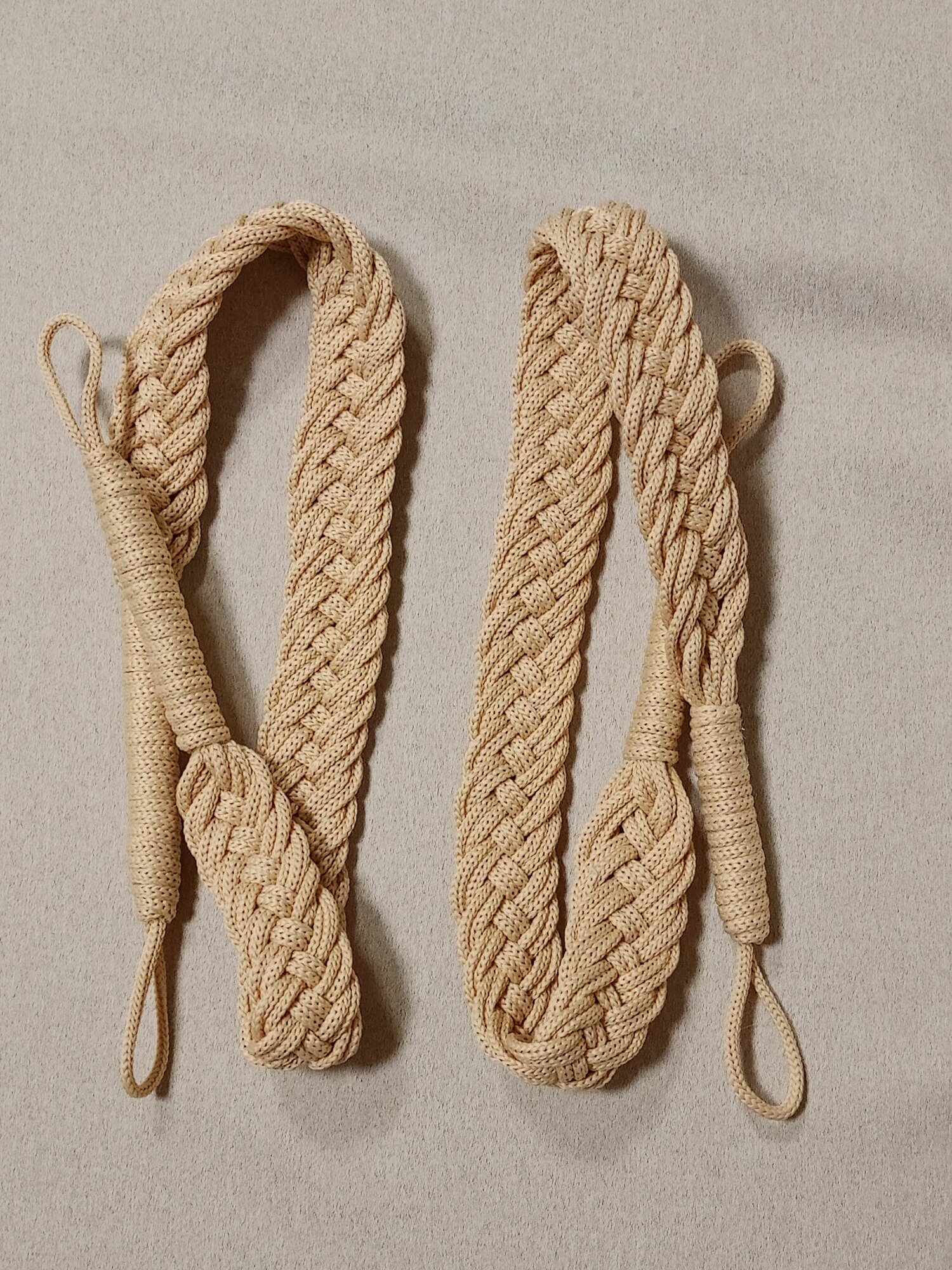 Подхват для штор макраме 2 шт Косы