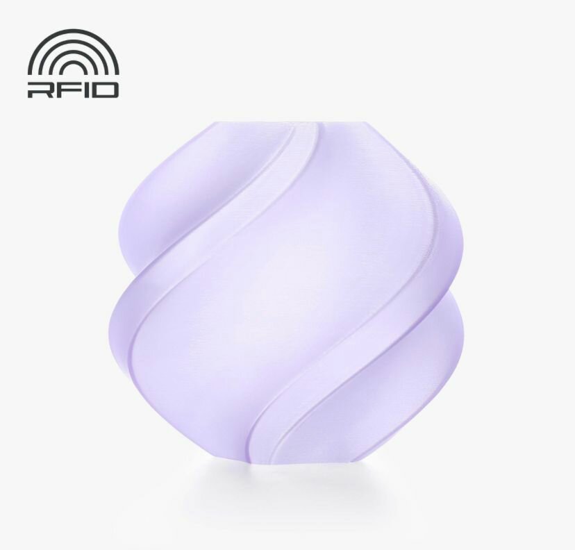 Филамент Bambu Lab PLA Translucent Levender - Лавандовый Пластик 1 КГ с катушкой 13711