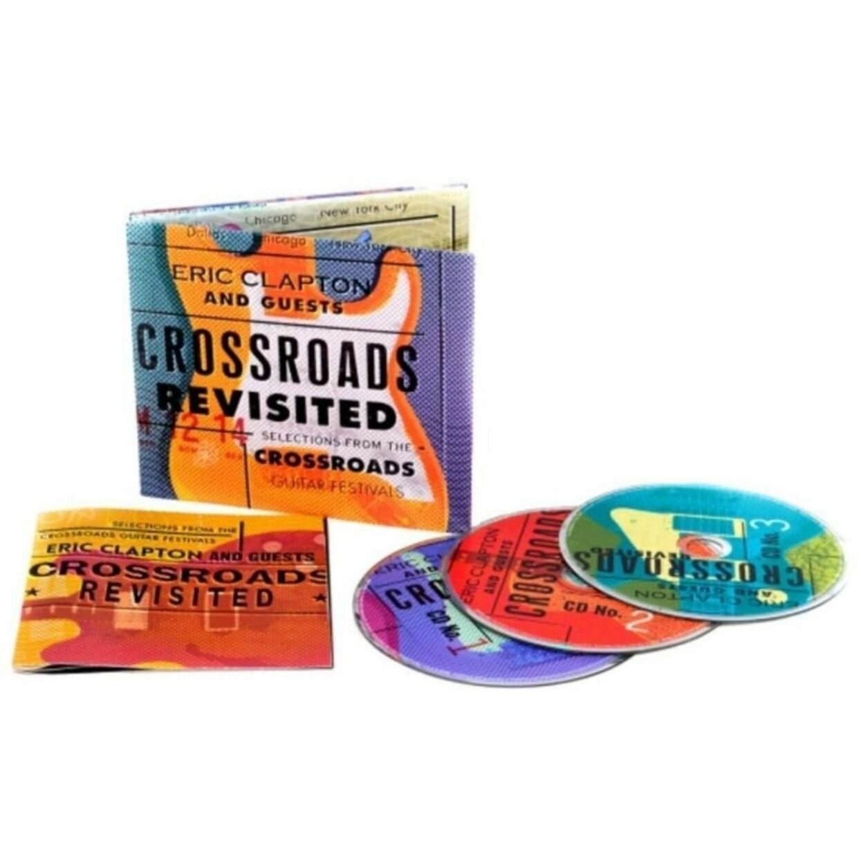 Музыка CD Eric Clapton And Guests - Crossroads Revisited Selections 3 x CD, Album, Ori*ginal,