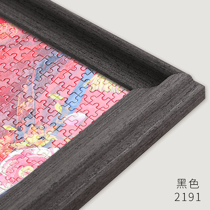 Горячая распродажа1000-элементный пазл, фоторамка, настенное крепление, 500 монтажная рамка, 300 элементов рамки, 50x70, индивидуальный*75 элементов