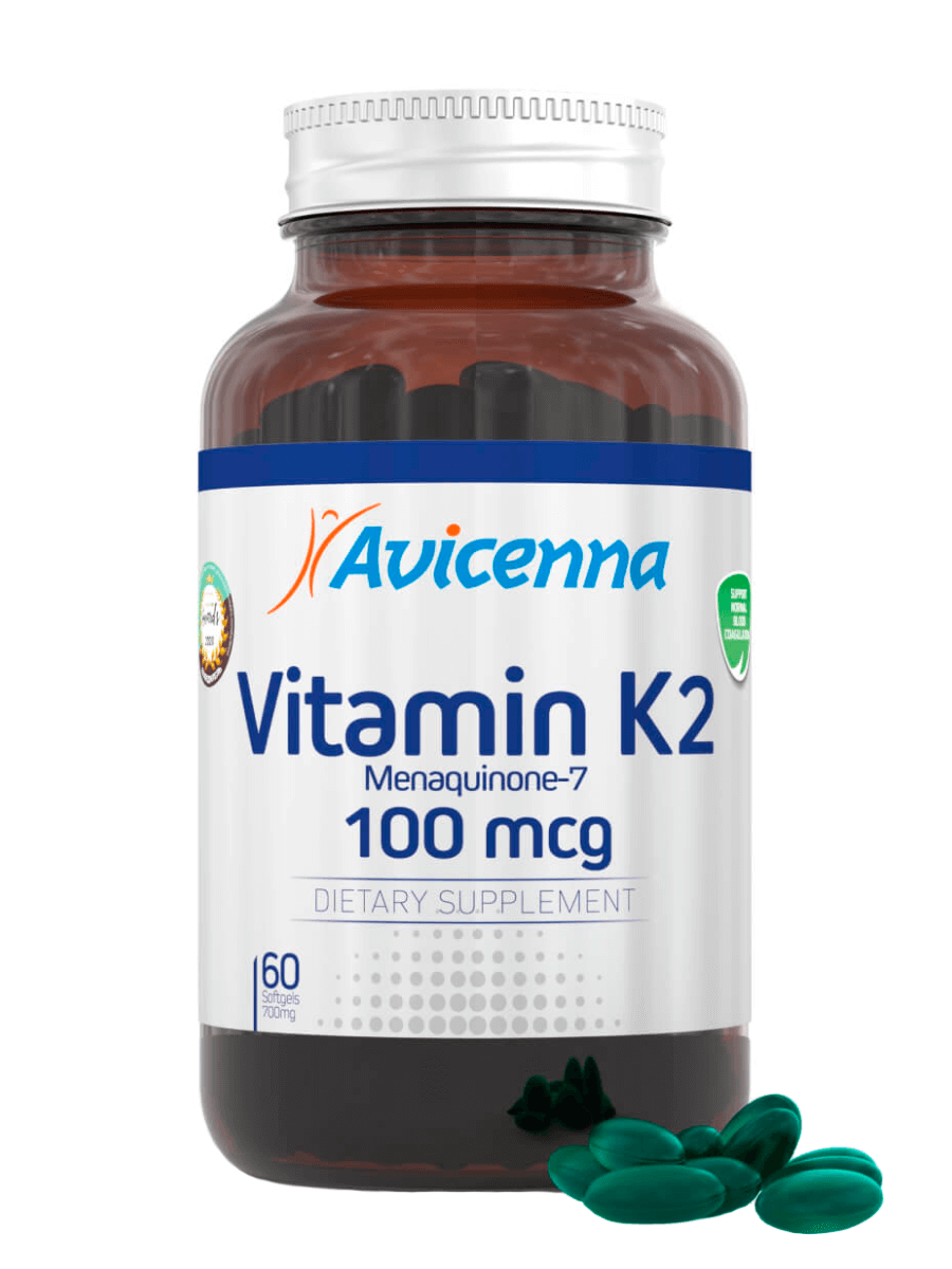 Витамин K2, 60 капсул, Avicenna