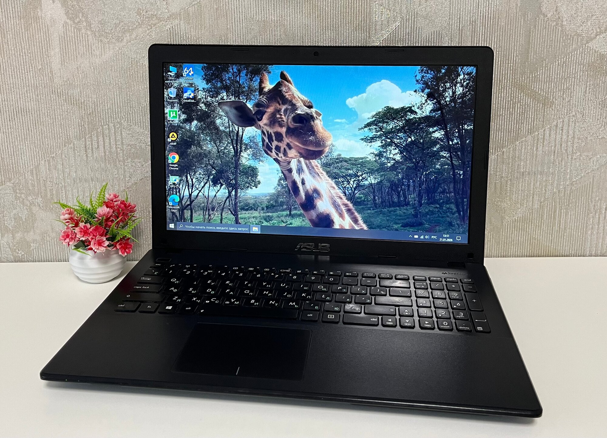 Ноутбук Asus для учебы или работы, SSD, Intel core i3