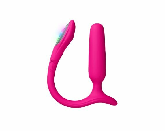 Lovense Lush Anal вибратор силиконовый с дистанционным управлением розовый