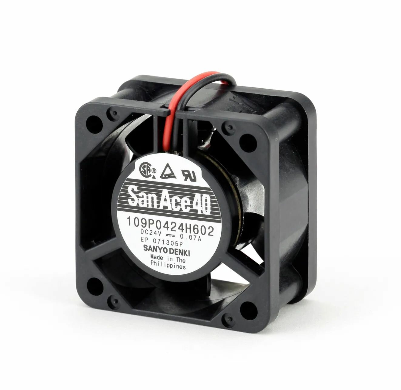 Вентилятор Sanyo Denki San Ace 109P0424H602 2pin 24V 40x20