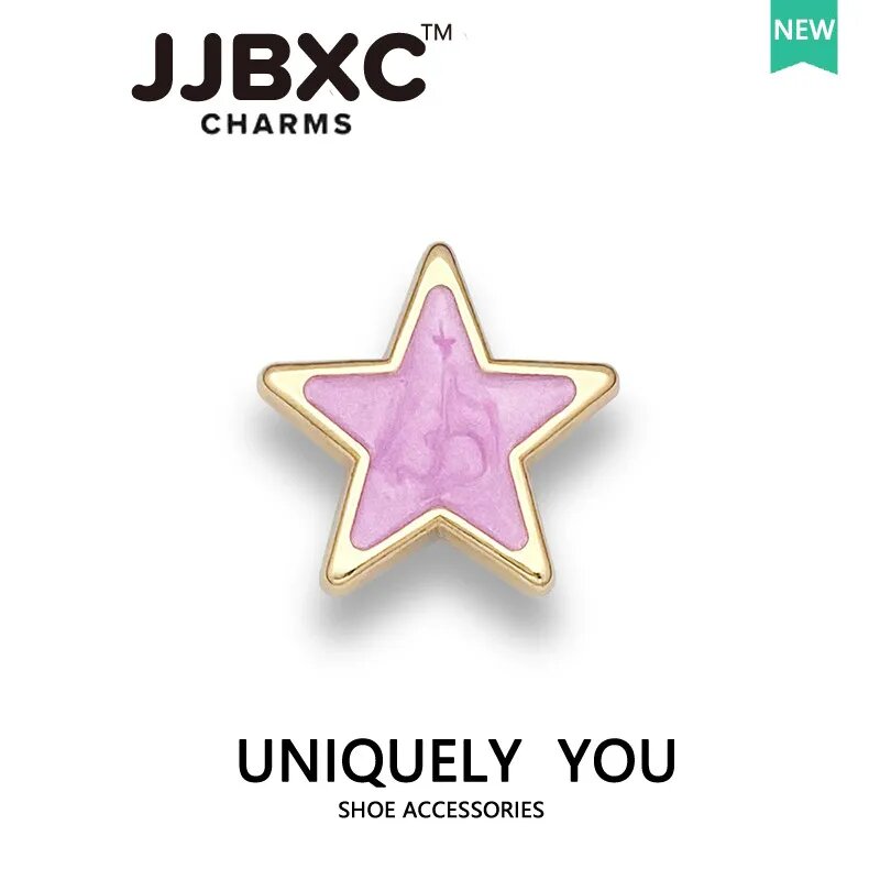 Розовый шарм JJBXC для обуви, цвет 39