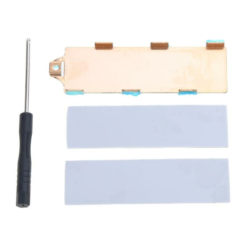 Теплоотвод для SSD M.2 NVMe 2280, Фиксированный винт