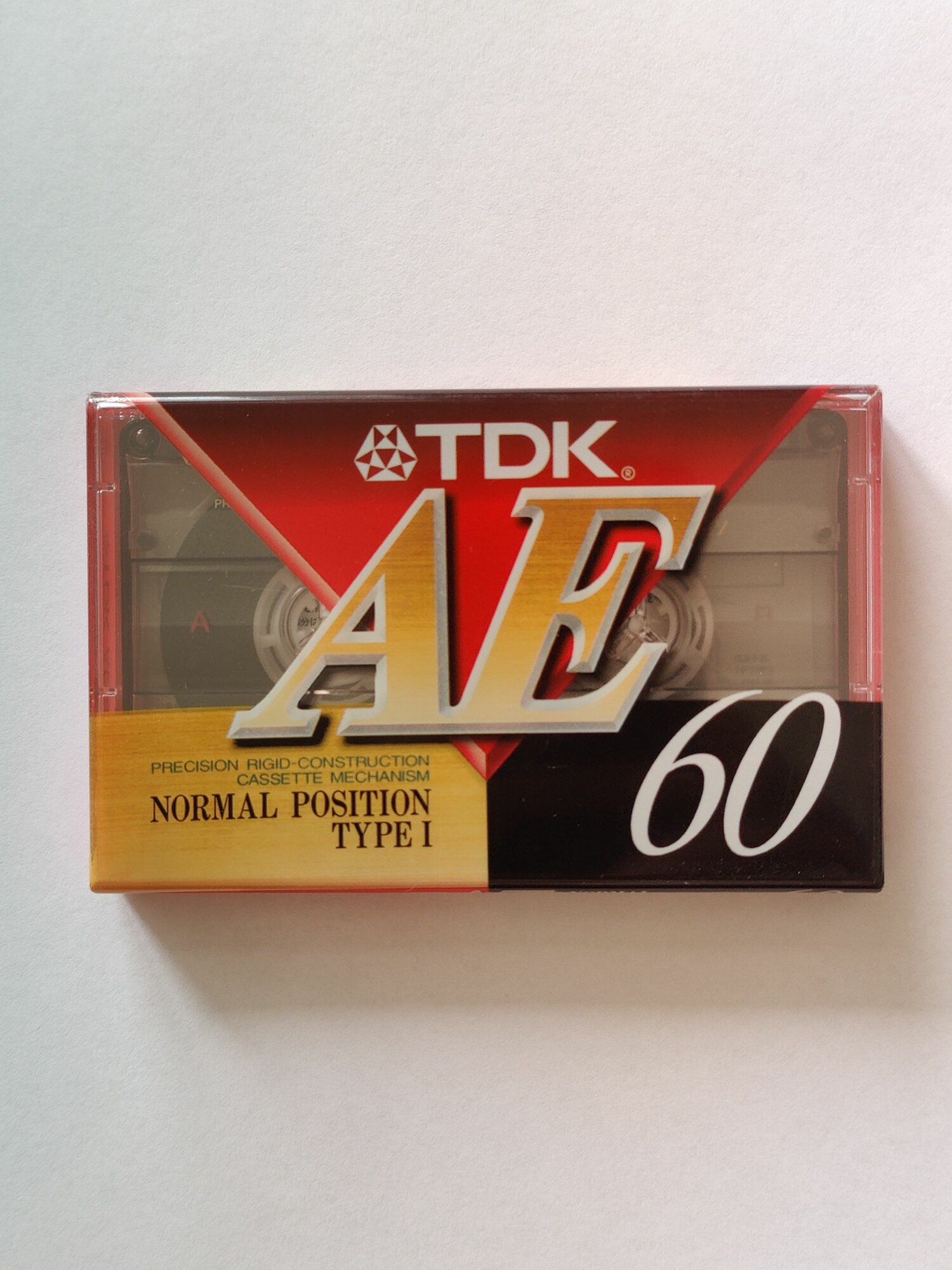 Аудиокассета запечатанная TDK AE 60 (1996г)