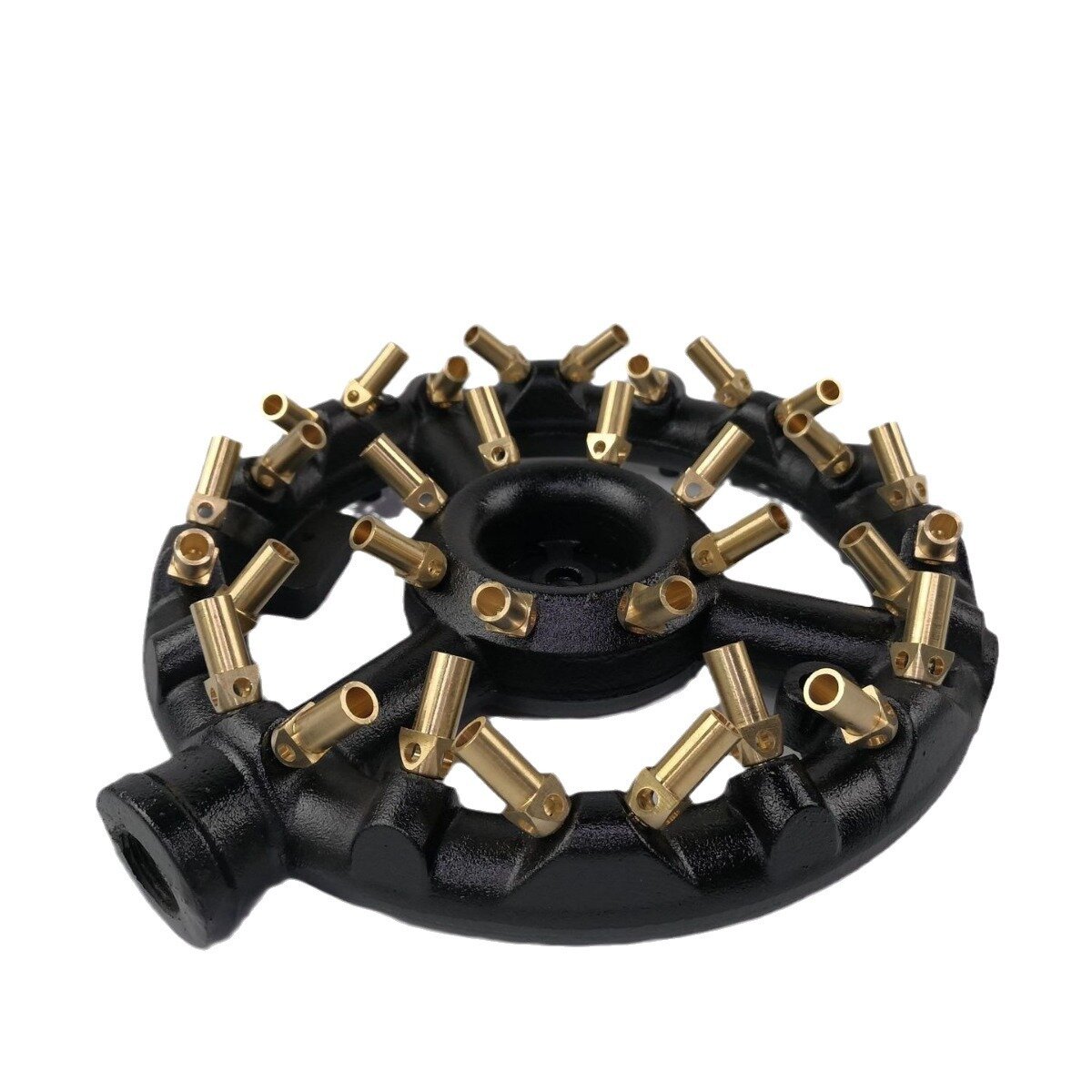 Прямая поставка с завода: Натуральный ветер, 32 насадки, перекрестная головка плиты, аксессуары для кухонной плиты, высокотемпературная головка плиты, сердцевина плиты