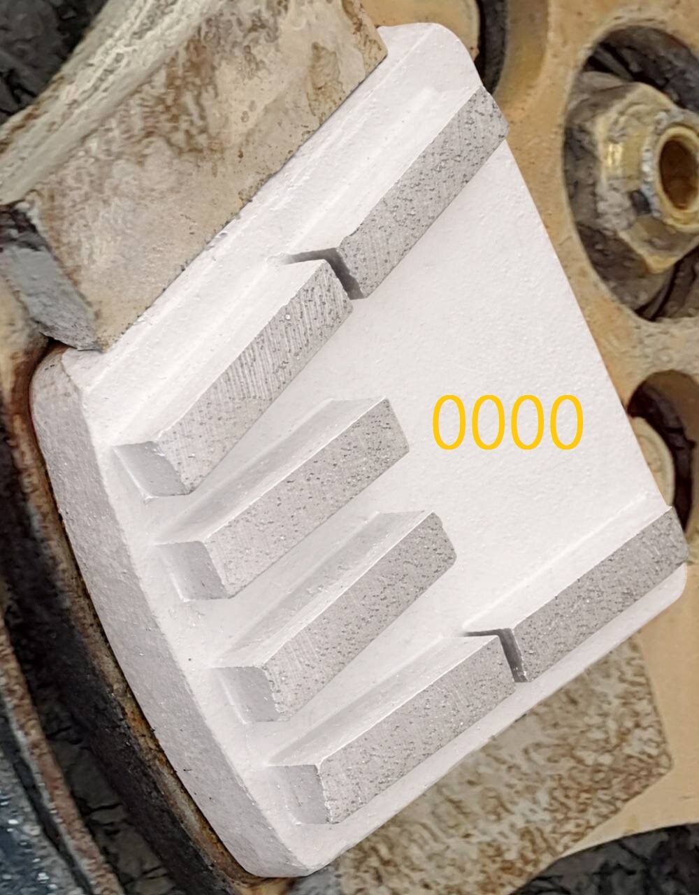 Франкфурт Кристалл №0000 обдирочный 20001, для мозаично-шлифовальной машины GM, 6 сегментов