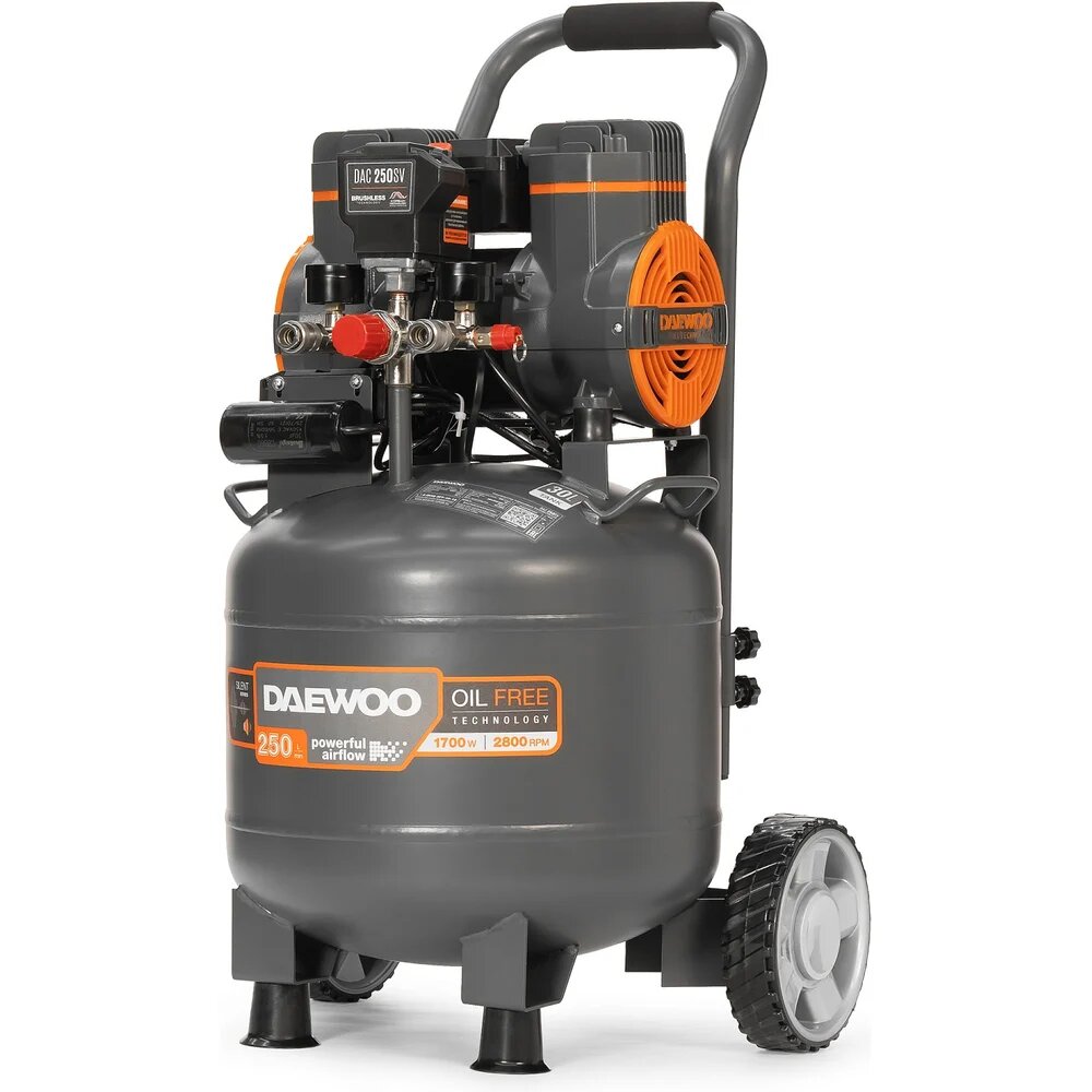 Безмасляный компрессор высокой производительности DAEWOO DAC 250SV