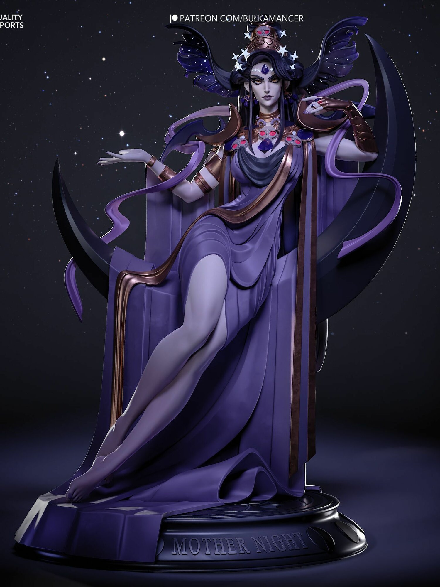 Фигурка под покраску Nyx (Hades) 26 см