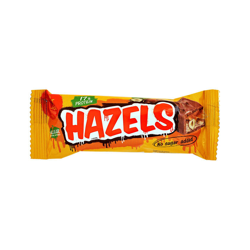 Батончик глазированный FIT KIT Hazels со вкусом Фундук-карамель 45 г