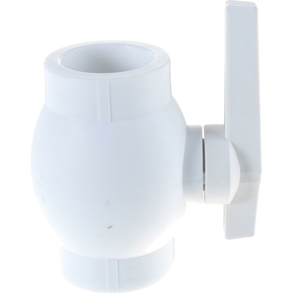 Кран шаровой VALFEX PP-R белый, 50 мм 10144050 007-7667