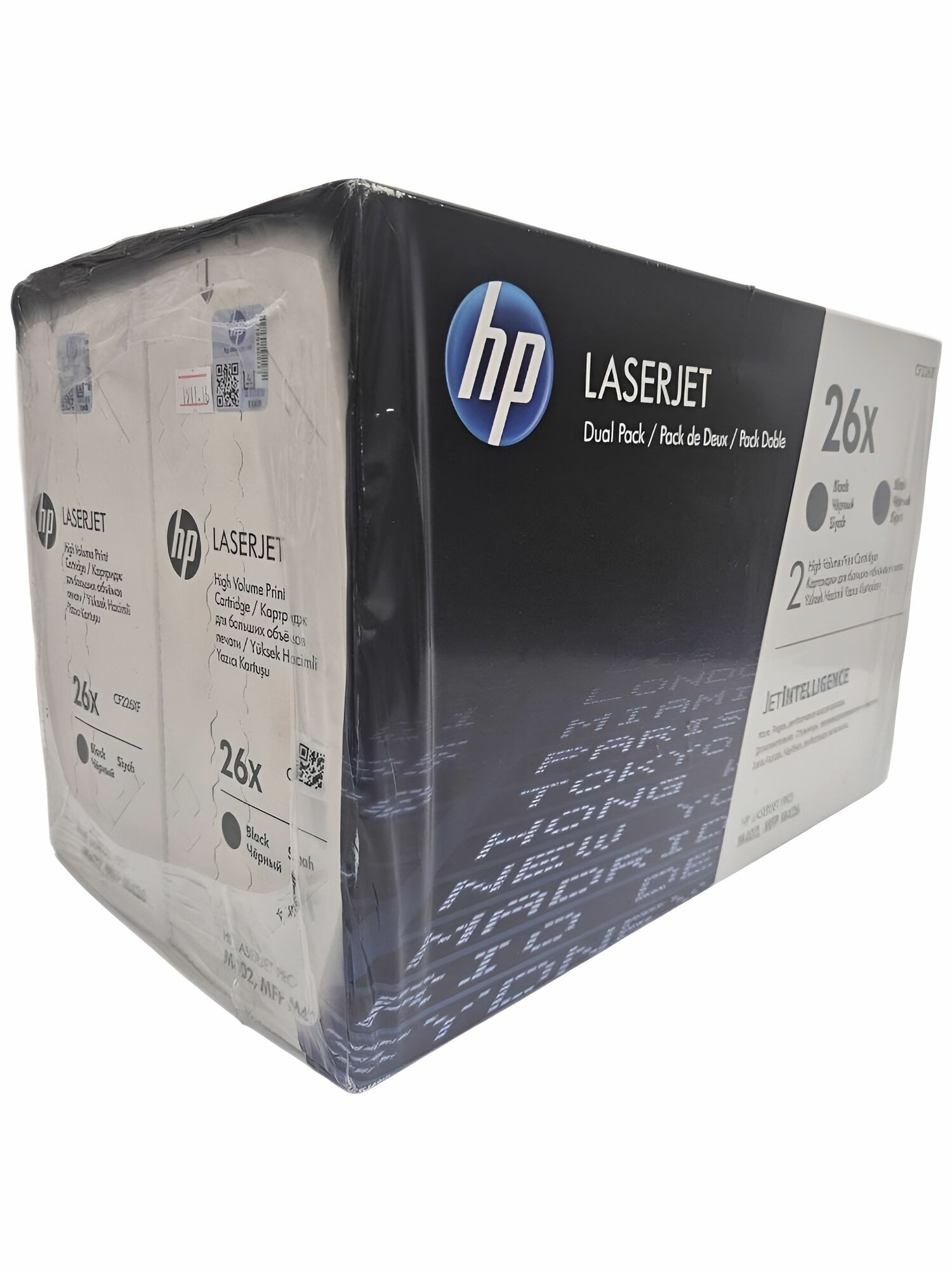 Картридж лазерный HP CF226XF (26X) оригинальный, черный (2 x 9 000 стр.) для M426dw/M402d