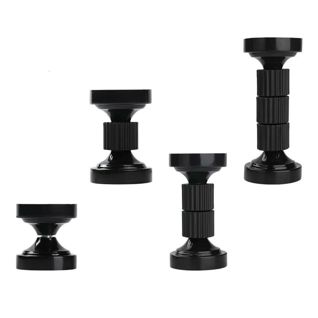 Антивибрационные телескопические крепления для изголовья кровати, Черный