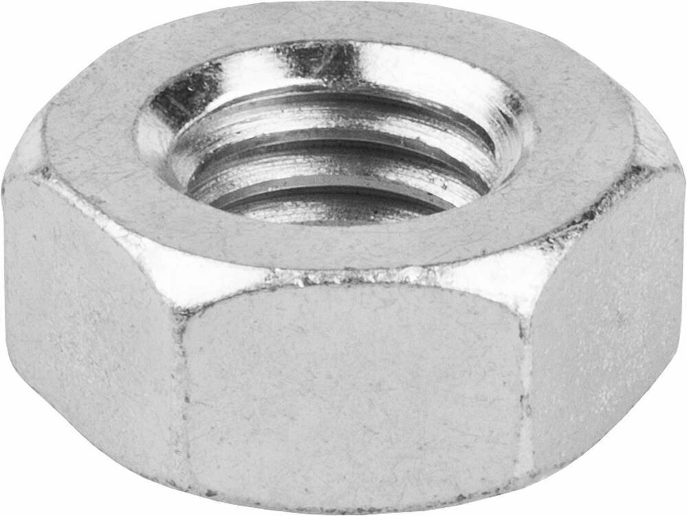 Гайки шестигранные ЗУБР ГОСТ ISO 4032-2014, класс прочности 6, M10, цинк, 5 кг