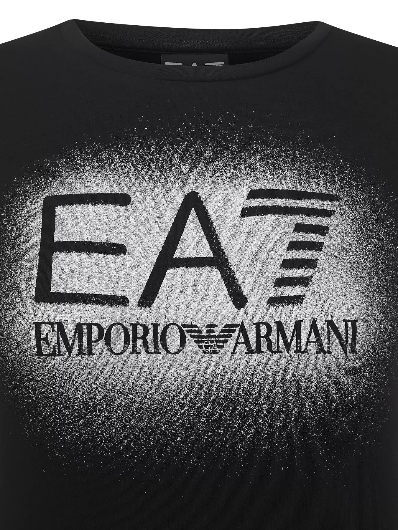 Футболка EA7 EMPORIO ARMANI, размер M, черный — фото 1