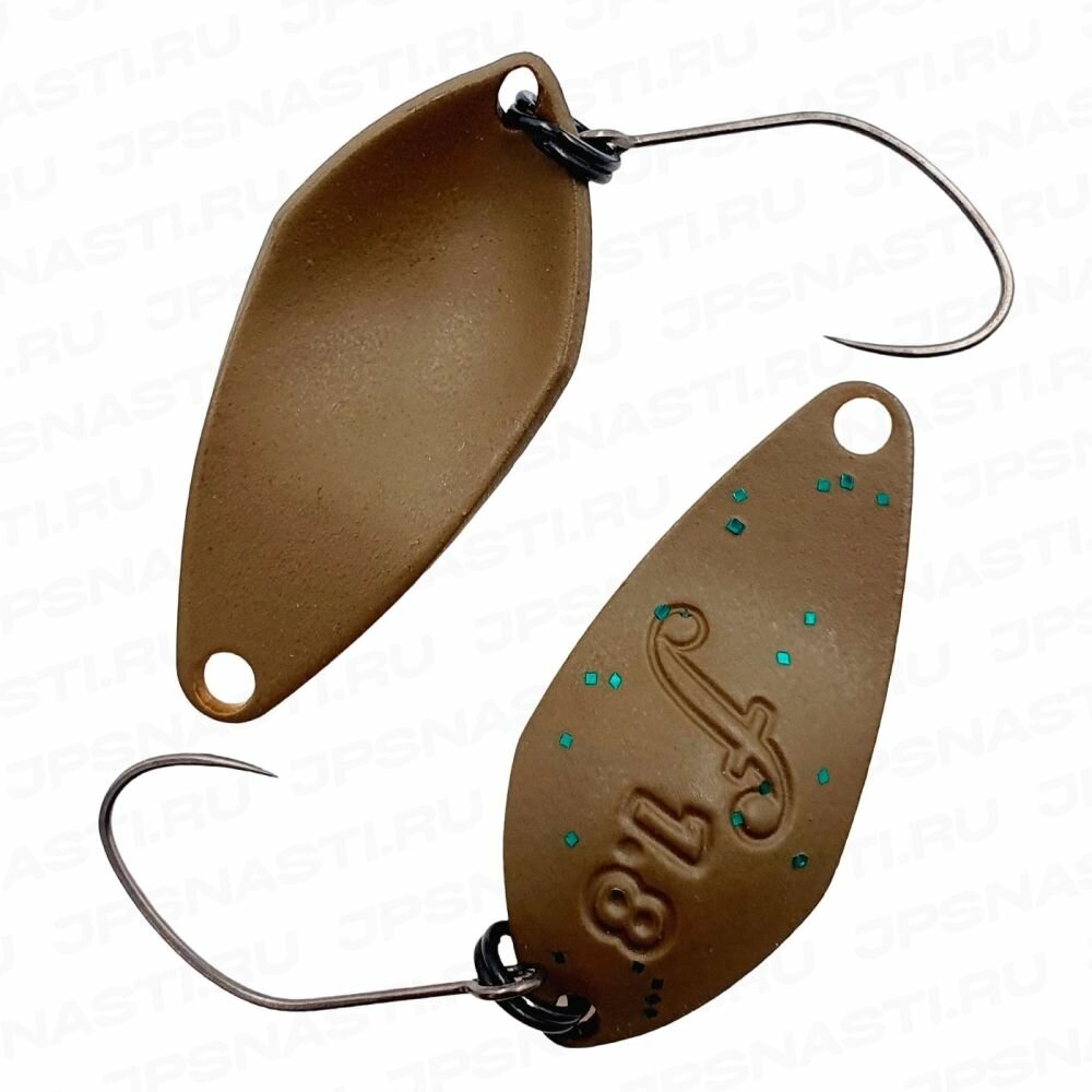 Японская блесна на форель Velvet Arts Forte, 1.8 г, #18 Olive / Форелевые приманки для рыбалки