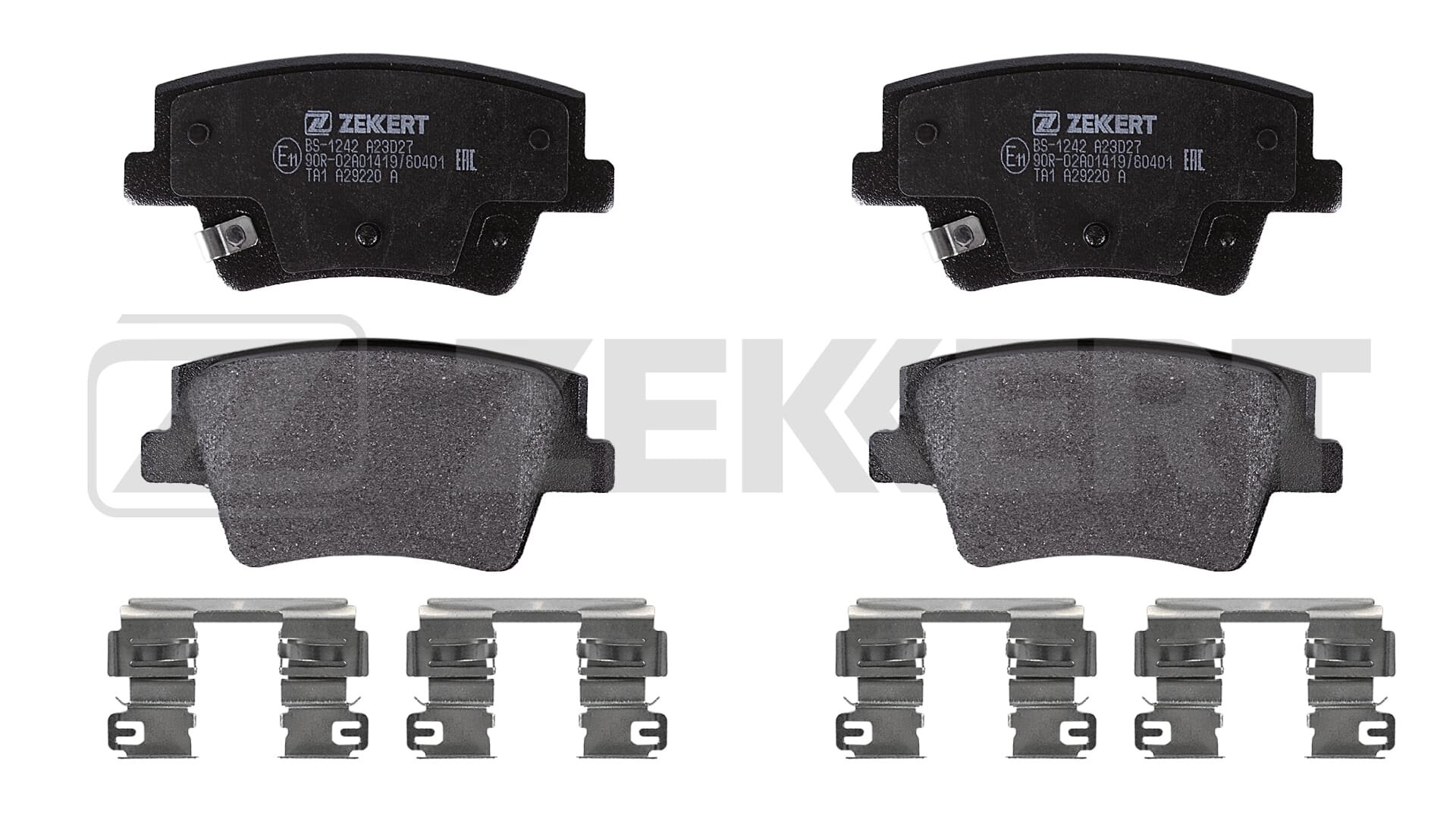 Колодки торм. диск. задн. Hyundai Santa Fe IV 18-