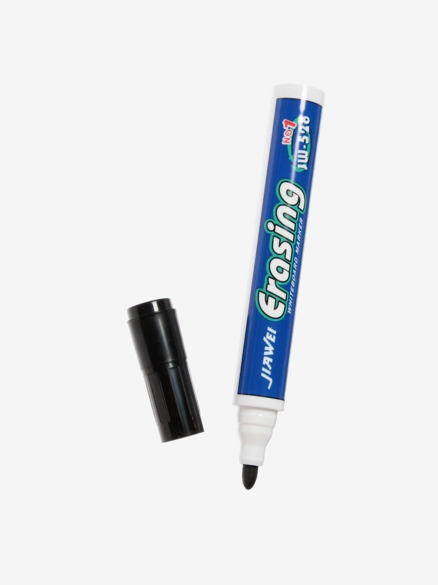 Наборы маркеров для магнитно-маркерной доски 10 штук, узел 2.8 мм, ширина линии 2.8 мм, водные, чёрный